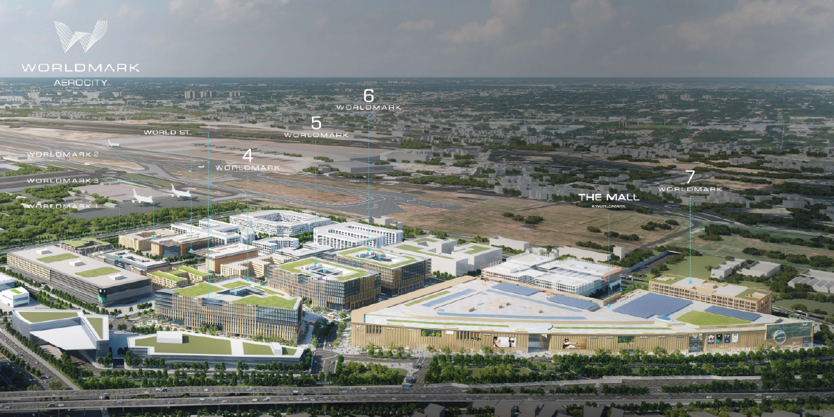 Worldmark 4, 5, 6 & 7 at Aerocity, Delhi | Premium Workspaces in Delhi NCR